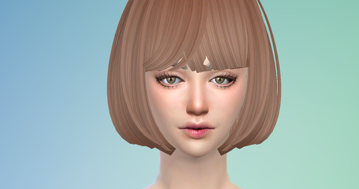 Sim((Sims 4 Models)) แจกตัวซิมส์ 7 ตัวซิมส์ที่ ตัวซิมส์ที่ 6 สาวผมบ๊อบ ...