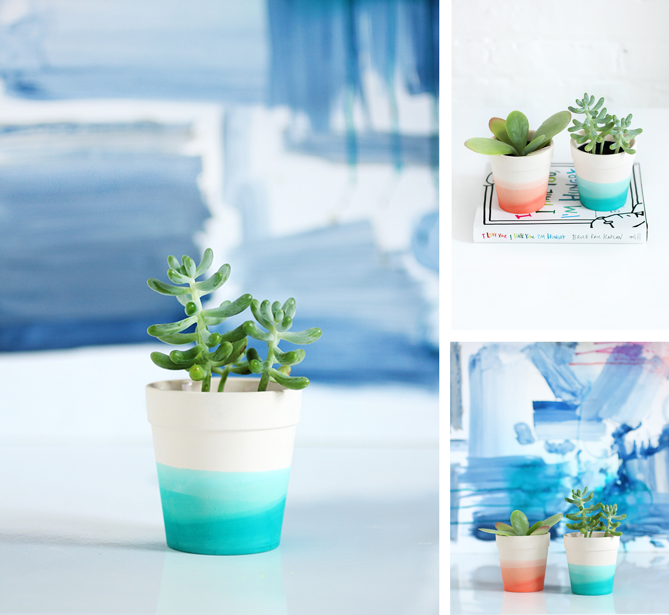 Decoración Fácil: 8 Ideas para decorar macetas