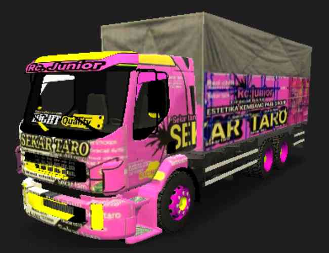 Inspirasi Spesial Livery Truck Idbs, Stiker Truk