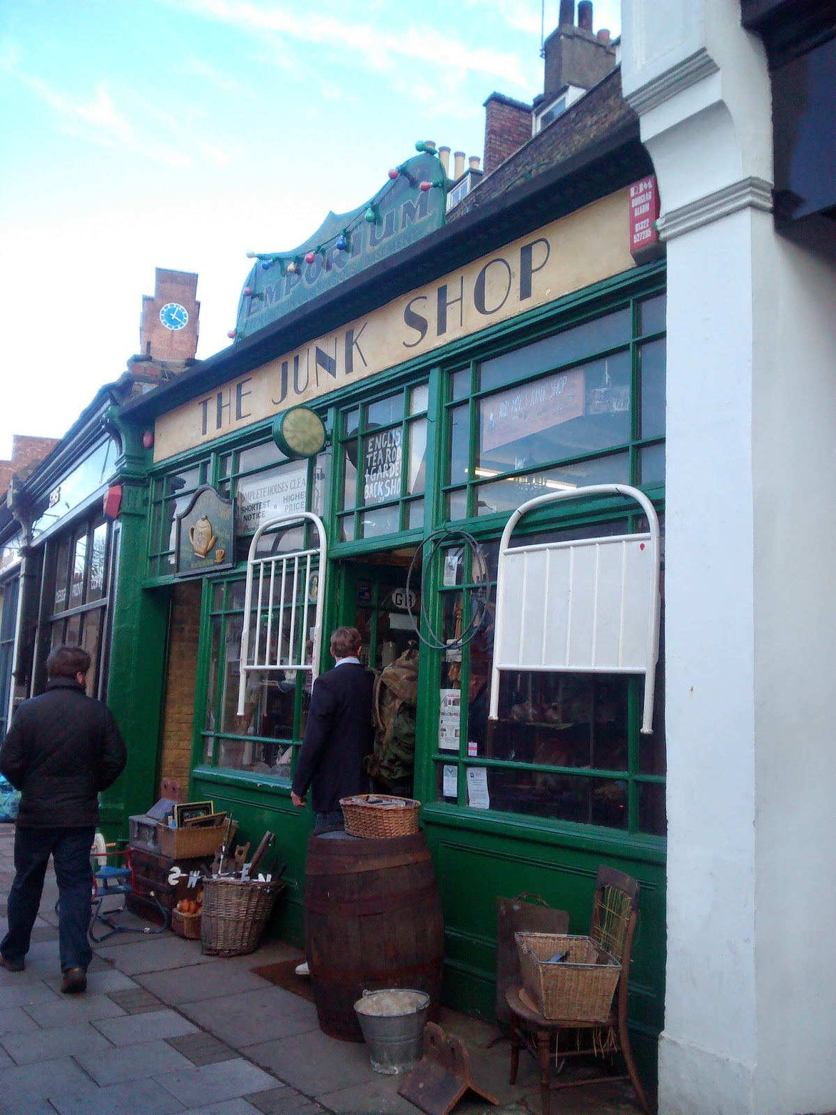 Tired of London, Tired of Life: Buy junk at The Junk Shop, Greenwich