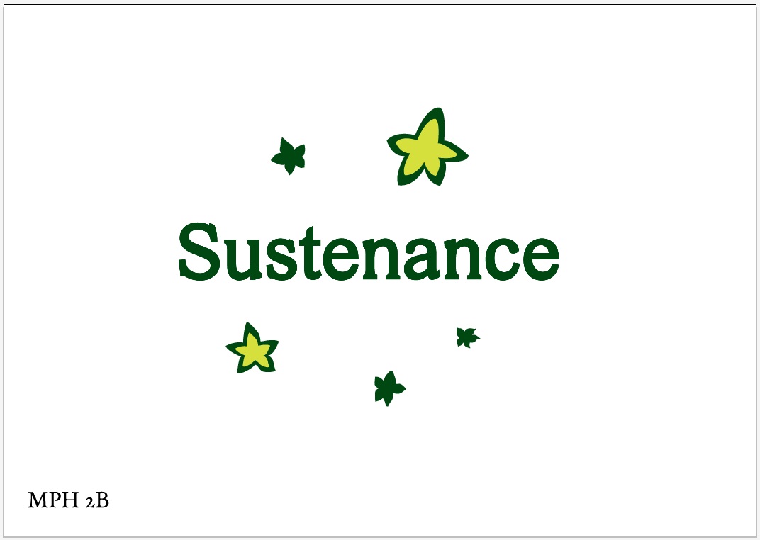 私はだれか？(Who Am I?): Final Sustenance submission