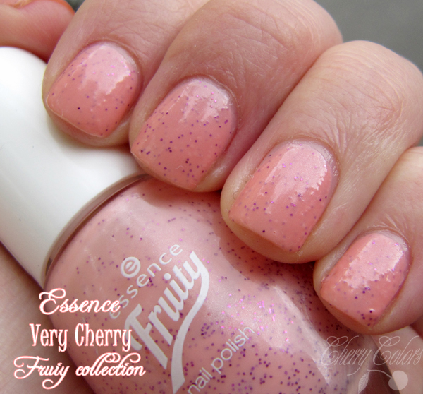 NOTD: Essence Very Cherry (Fruity TE) - Cherry Colors - Cosmetics Heaven!
