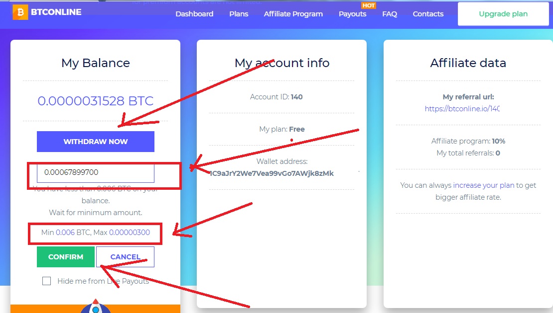 Cara Mendapatkan Bitcoin di BTConline dengan GRATIS!! - www ...