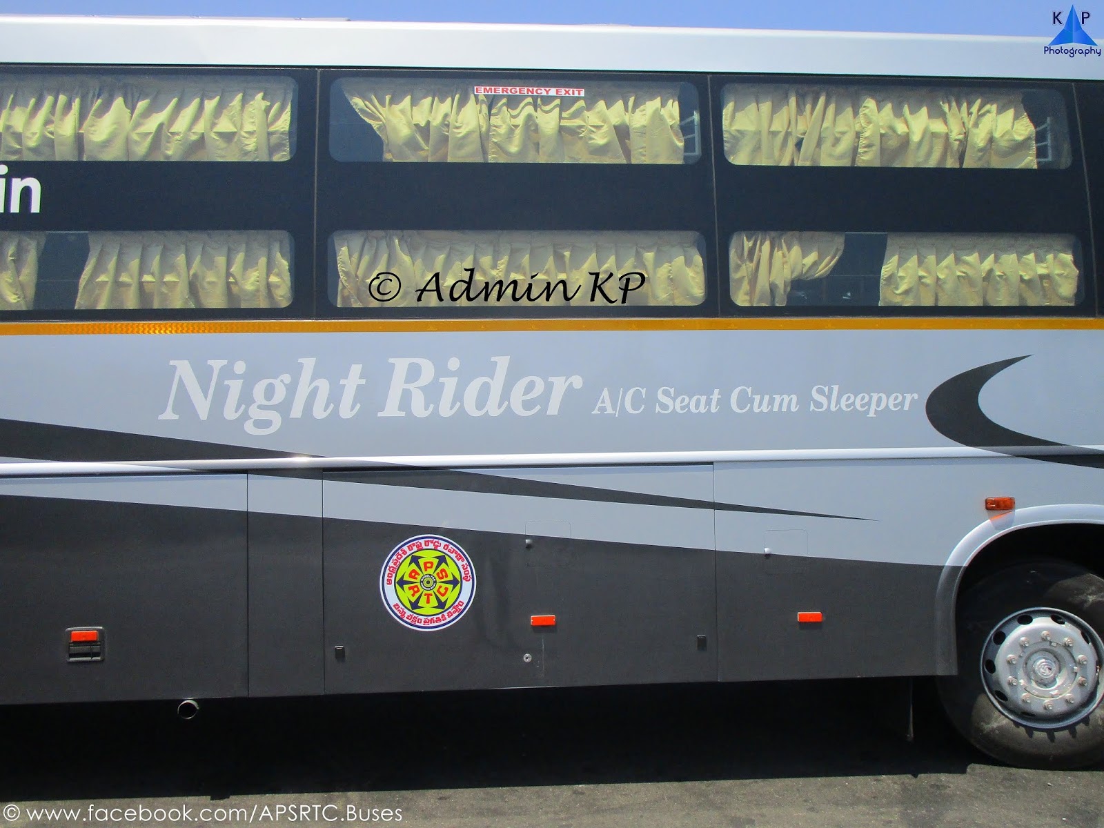 APSRTC NIGHT RIDER AC SEAT CUM SLEEPER BUSES.
