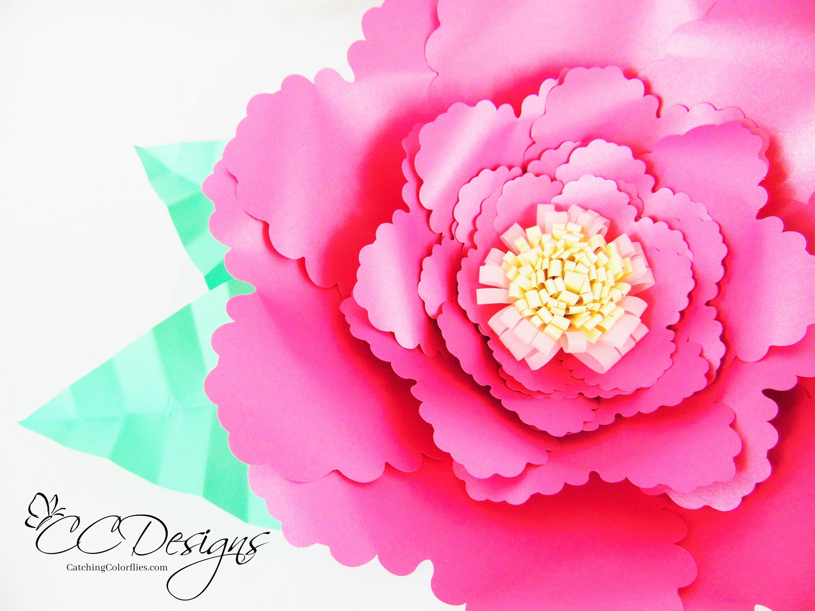 Mama's Gone Crafty: Giant Flower Library