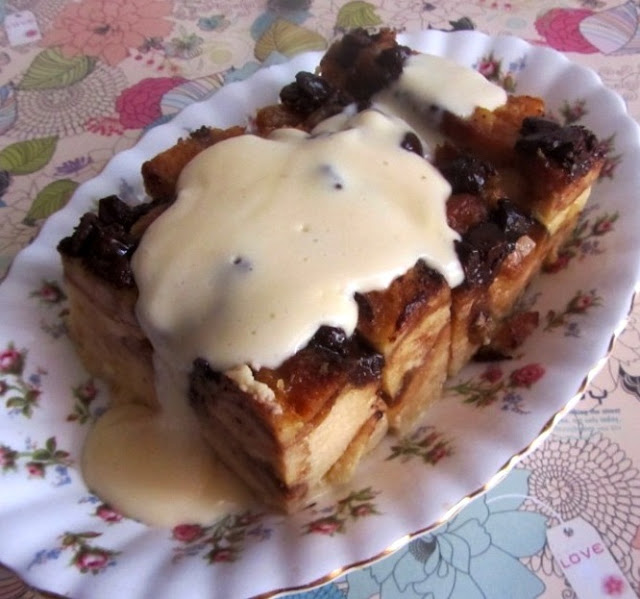 -: Resepi Bread Butter Pudding.