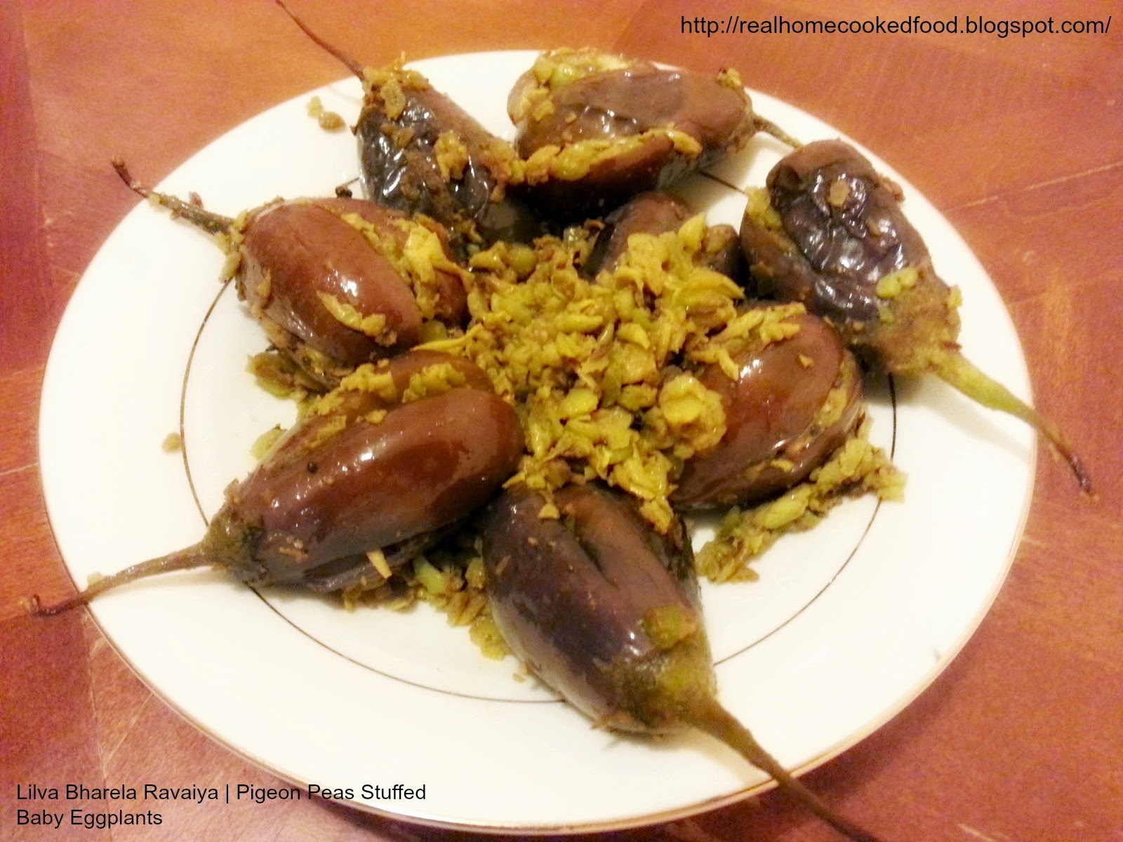 HCF: Lilva Bharela Ravaiya | Pigeon Peas Stuffed Baby Eggplants