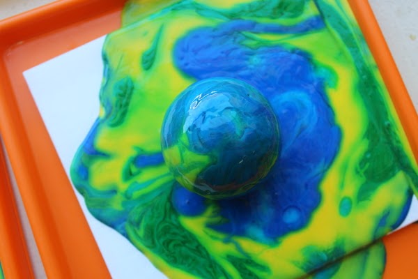 scrumdilly-do!: painting on a sphere round 2