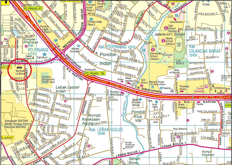 INFO JAKARTA: TERMINAL LEBAK BULUS, JAKARTA