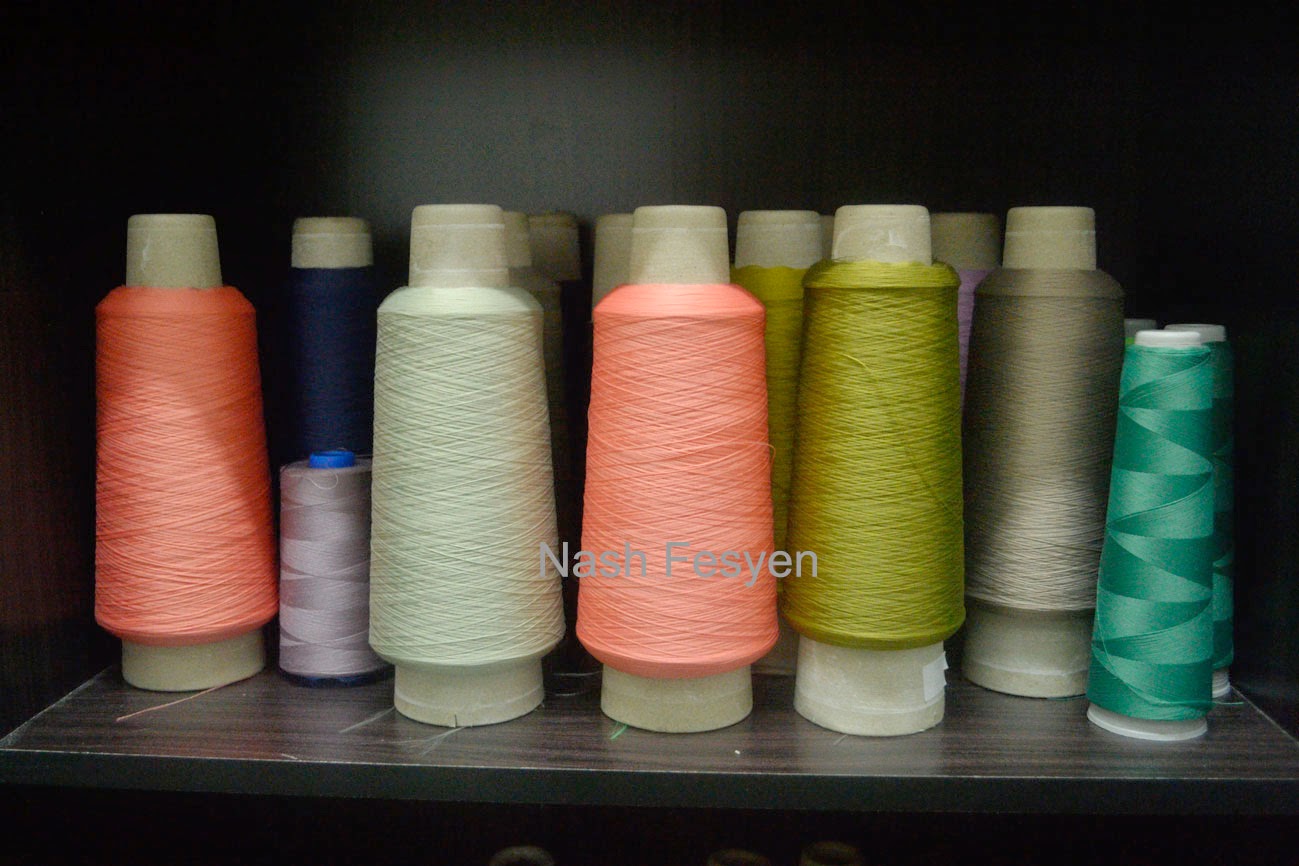 Nash Fesyen: Benang Polyester Untuk Jahit Tepi Halus
