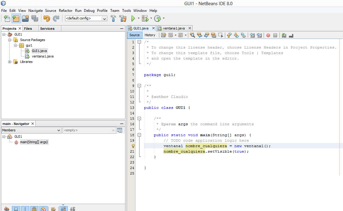 Códigos Tip: Interfaz gráfica en Java-Netbeans Parte 1