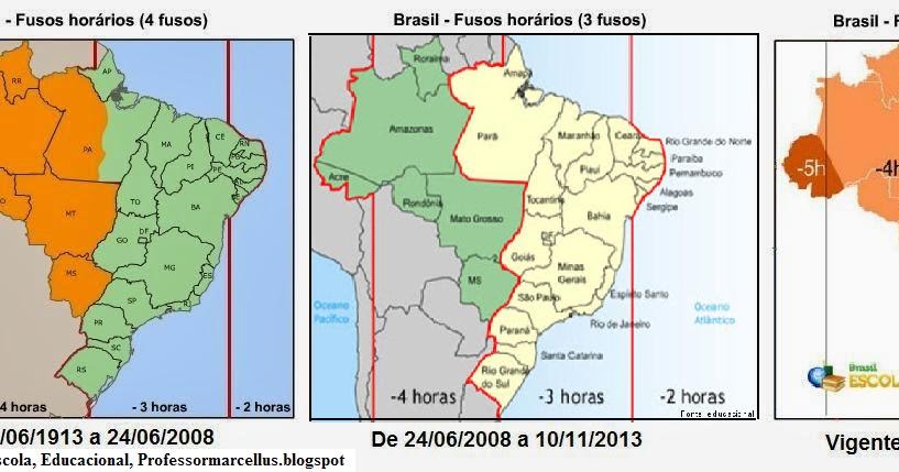 Vozes do Verbo: Fusos horários do Brasil