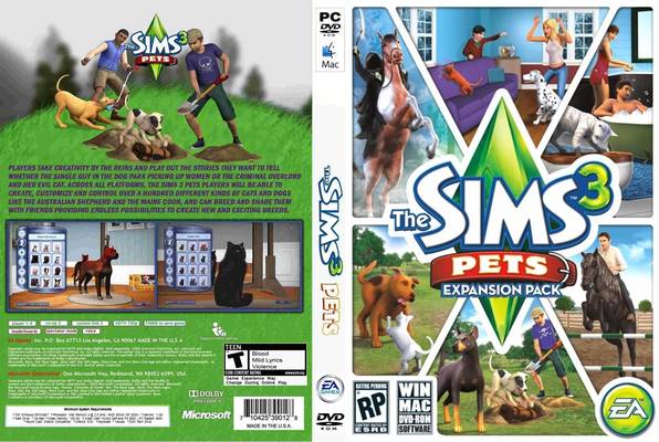 โหลดเกม ดูหนัง ฟังเพลง ดูการ์ตูน: The Sims 3 : Pets