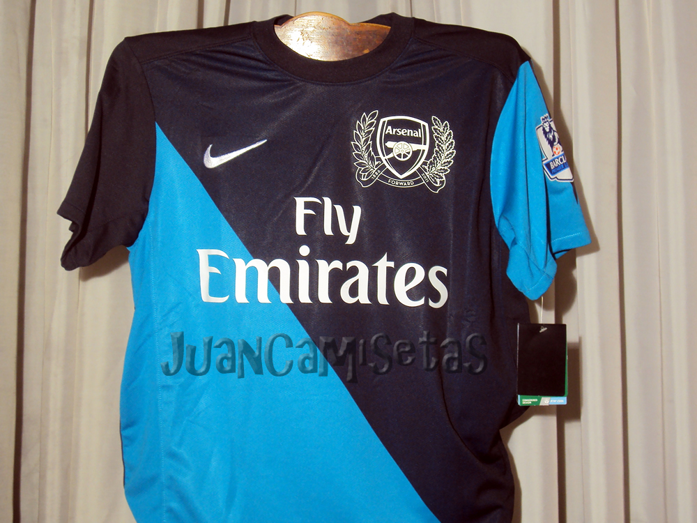 Juan Camisetas: Arsenal 2011/2012 Nuevo modelo suplente del Arsena. Único!