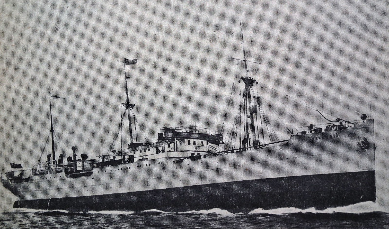 The Things I Enjoy: Jutlandia - one of the first ocean going motor ...