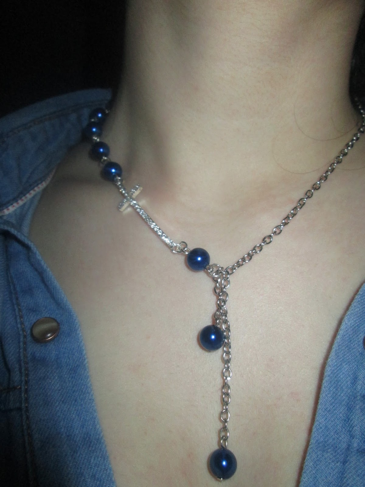 1001PérolasRosa: Colares simples