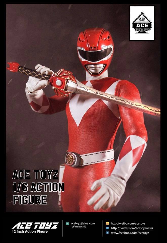 MMPR Greenranger & Red Ranger 1/6 Scale Figures Revealed - JEFusion
