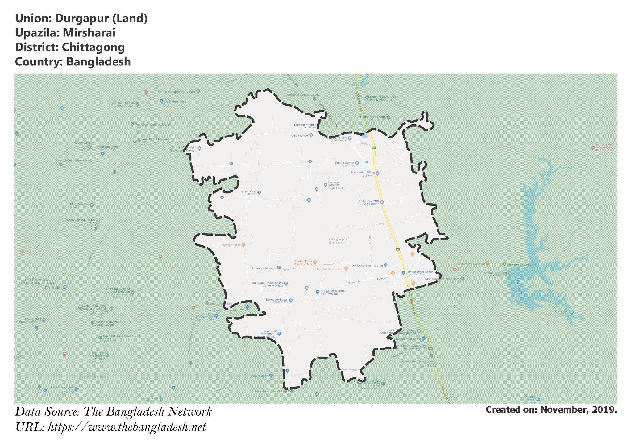 Durgapur Union, Chittagong