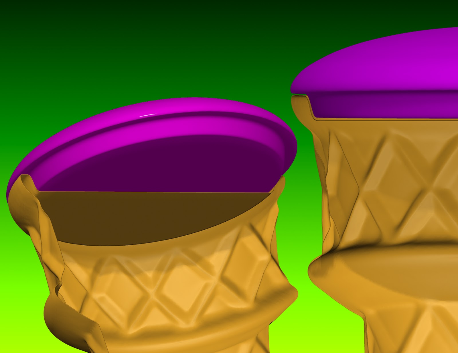 Ice Cream Cone Bar Stool