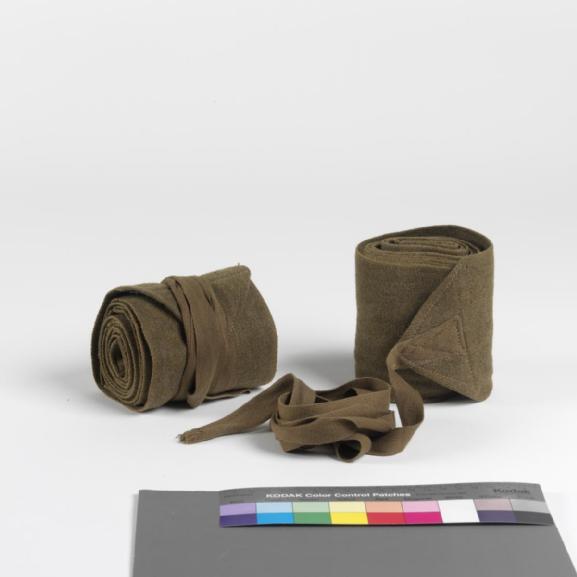 Feather Stitches and French Knots: Puttees