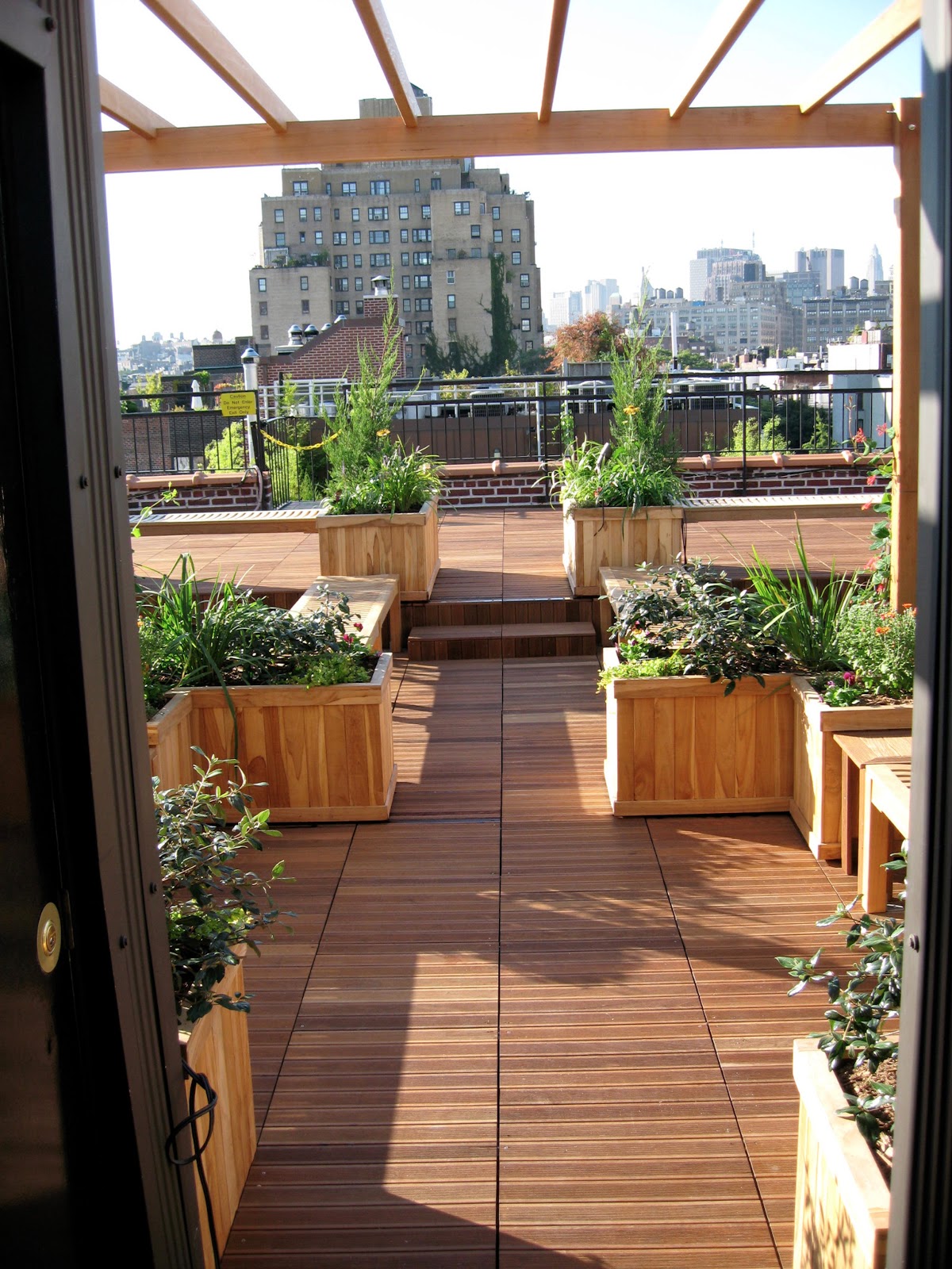 All Decked Out NYC: rooftop deck