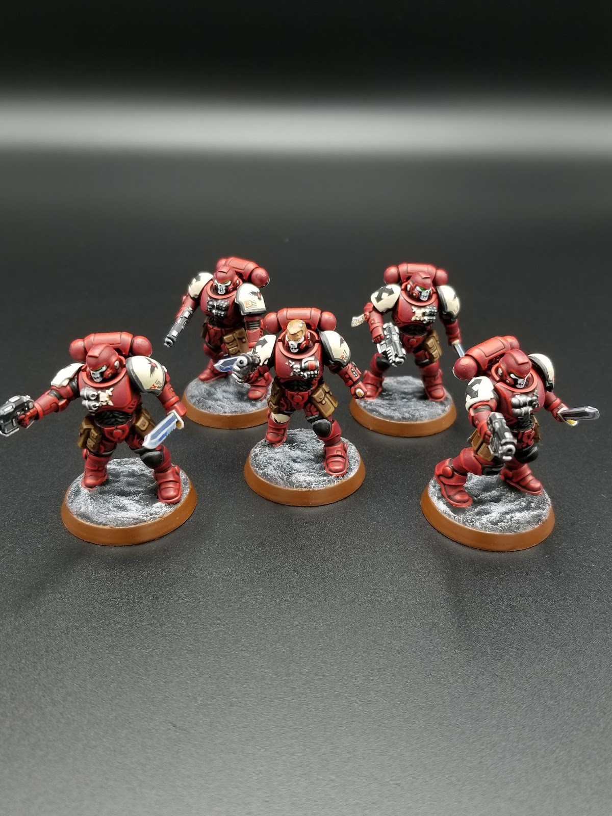 Tigurius's Omnis Arcanum Models: Blood Raven Primaris Reivers