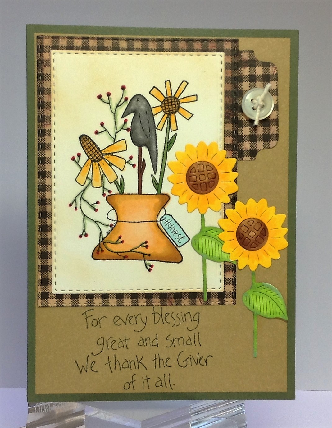 Crafting While I Wait: Marcia, Patti and me ~ A Challenge Between Friends