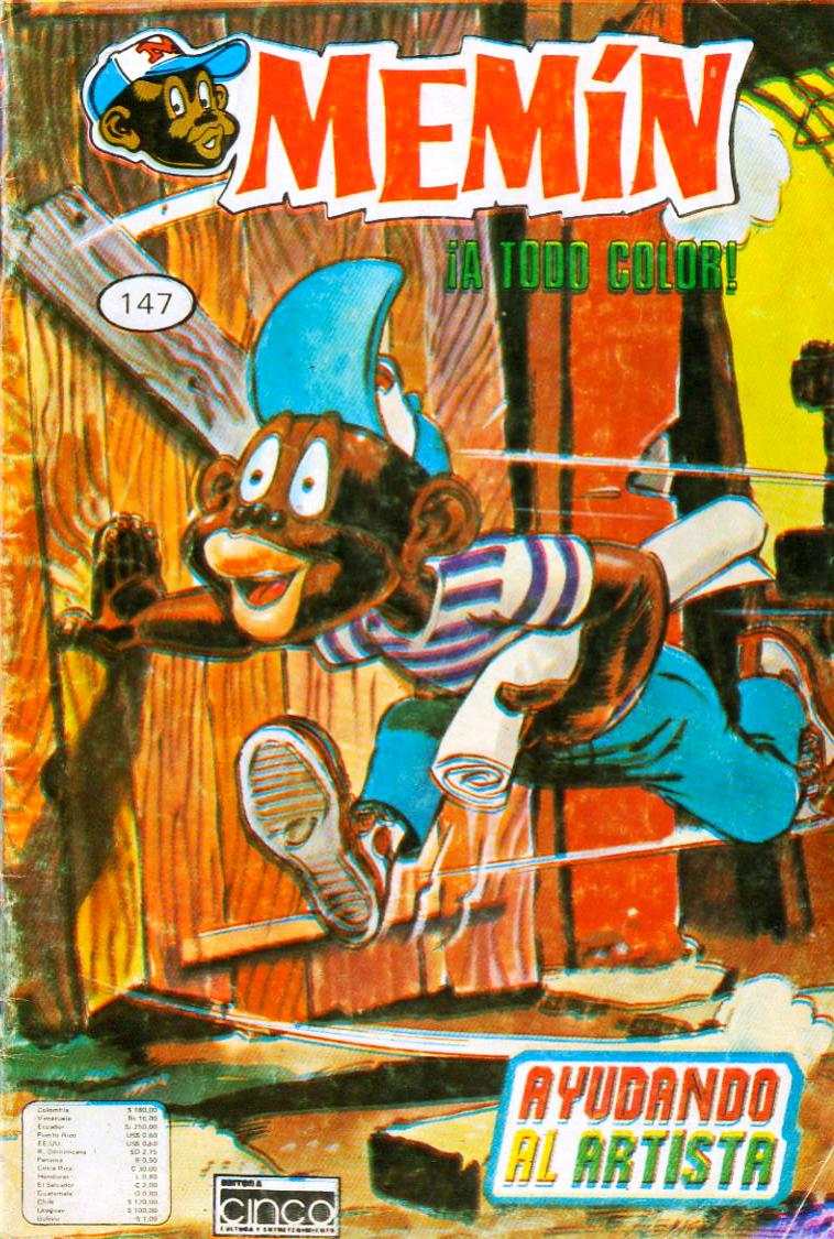 Mexico Comic Sonrisas: Memin ¡A todo color! - Ed. Cinco (146 al 150)