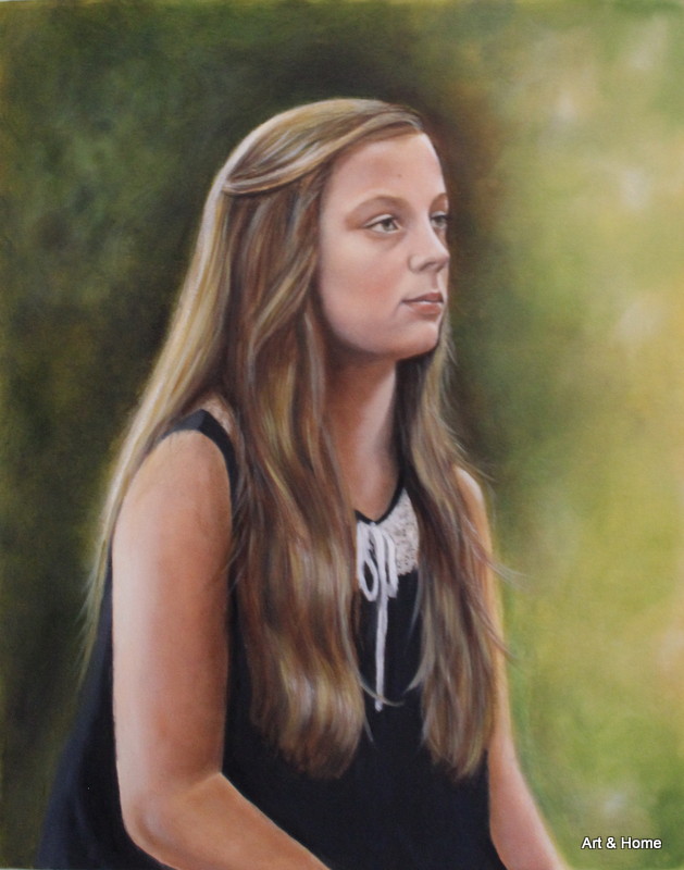 Karen Le Roux Art: Oil Portrait Gallery