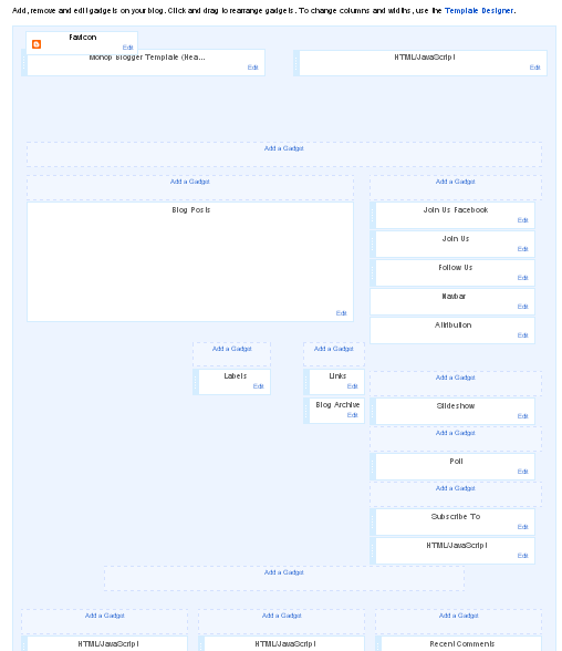 Monop Blogger Template