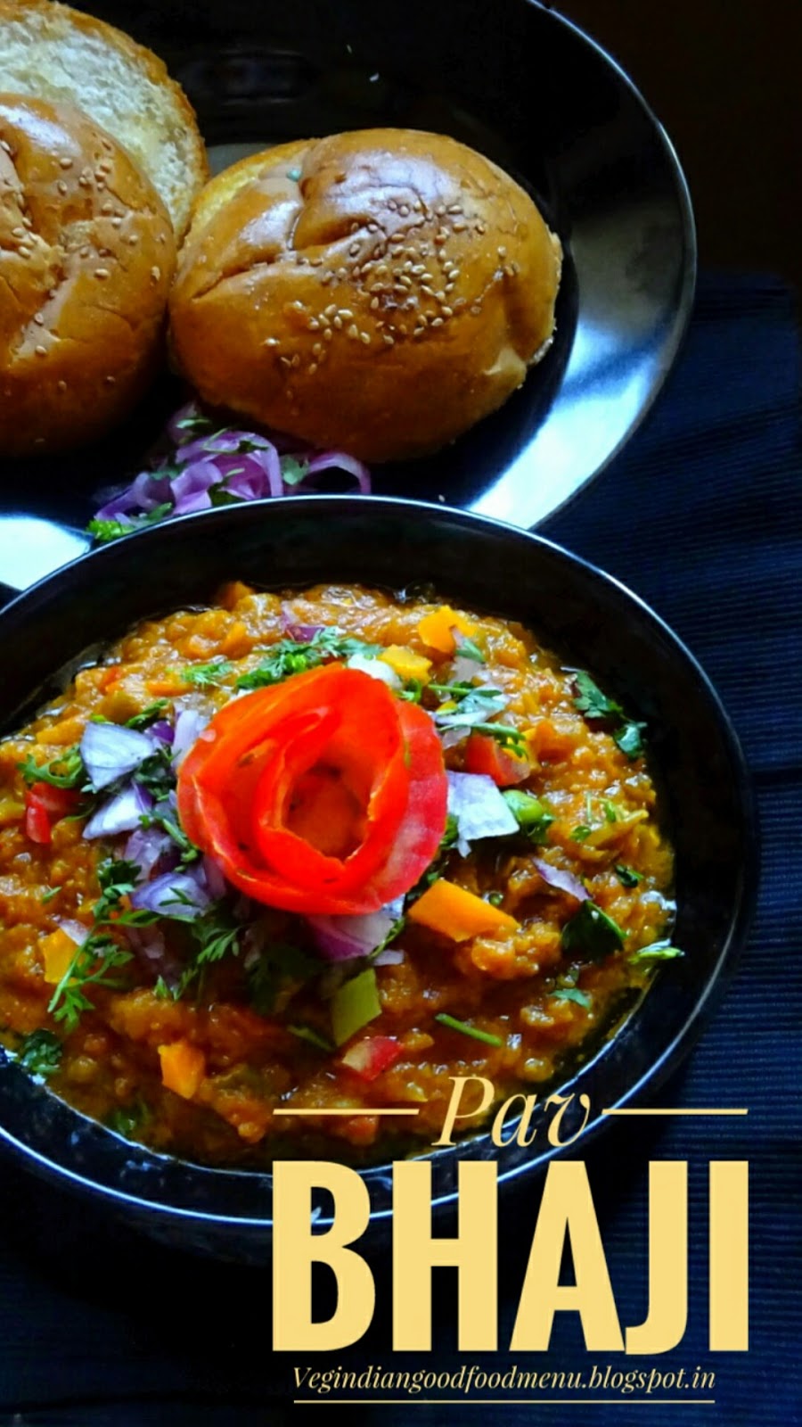 Veg Indian Good Food Recipes..: Pav Bhaji - A Delicious Fast Food of ...