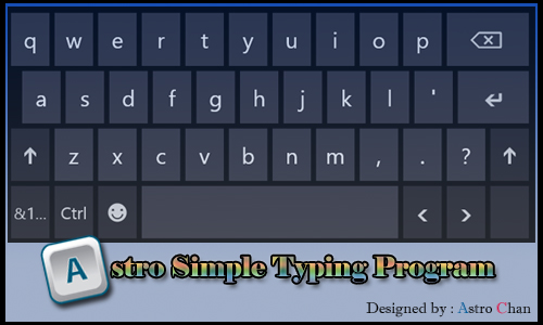Astro Simple Typing Program | Astro's Blog