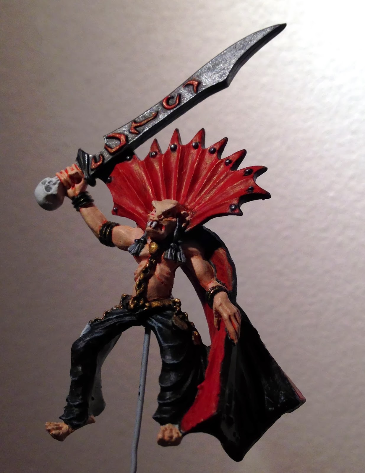 ScratchBox's Warhammer Project: Melkhior on Winged Nightmare