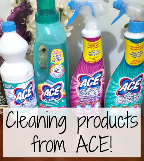 Life As Kim: ACE - Household and laundry cleaning products - Review!