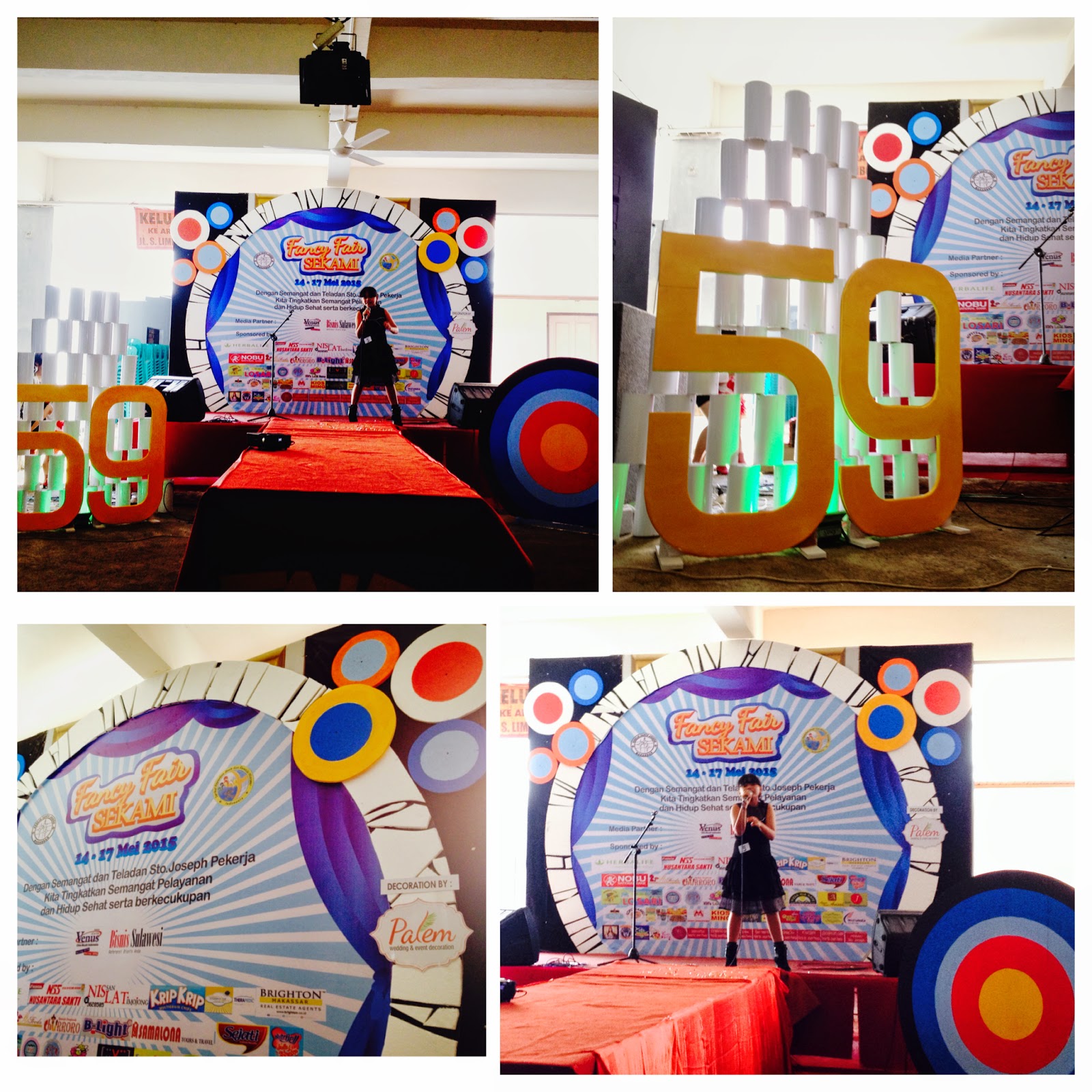 PALEM, wedding & event decoration: Stage Decoration for fancy fair 59th ...