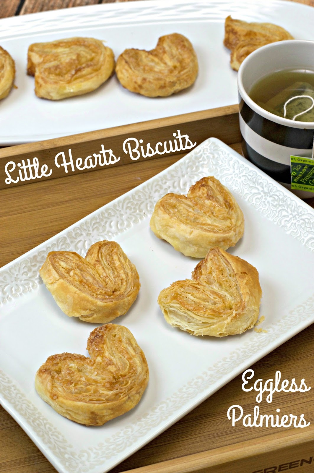 Palmiers | Little Hearts Cookies Recipe - Subbus Kitchen