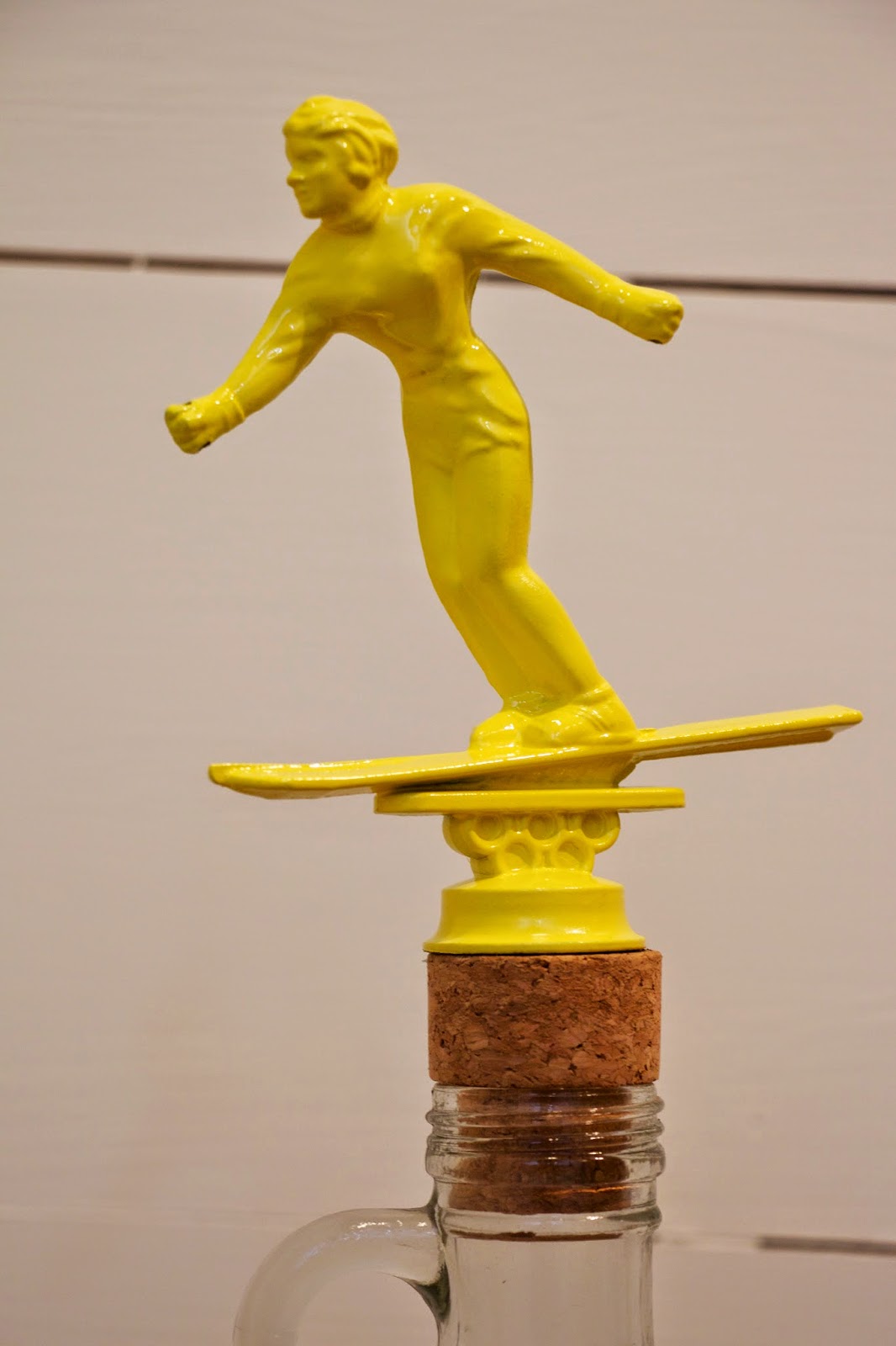 My Sweet Savannah: ~ funky sports topped trophy bottles~