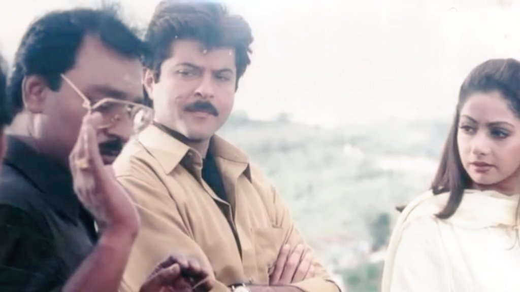 Sridevi: Anil Kapoor and Sridevi in Mr Bechara (1996)