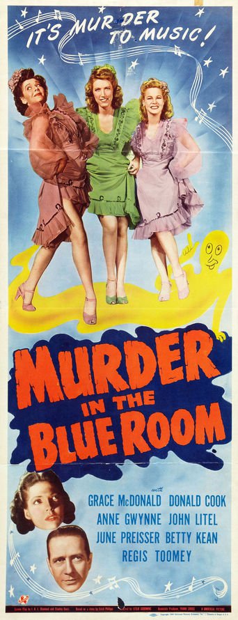 The History of Horror Cinema: MURDER IN THE BLUE ROOM (1944)