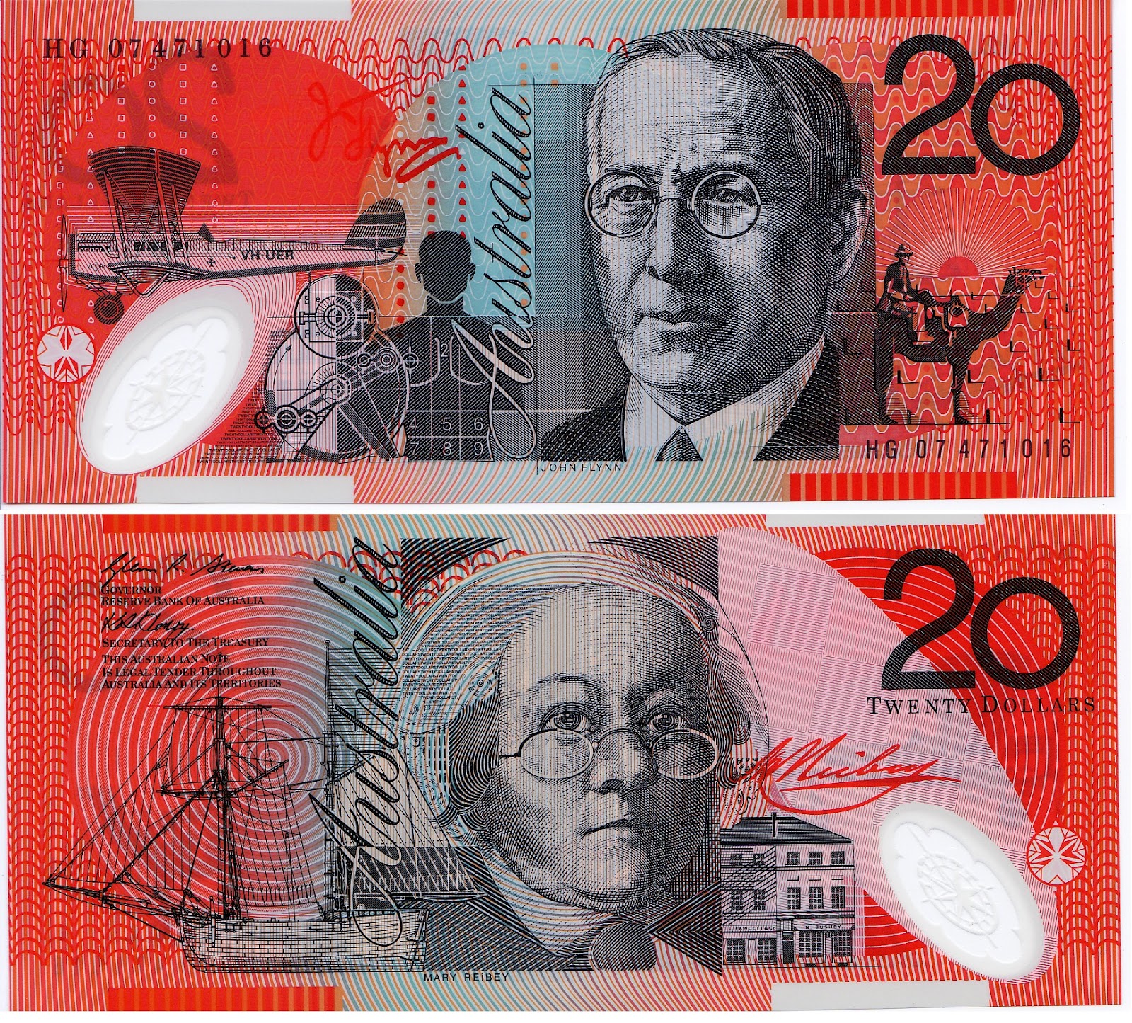 Randhawa's Bank Notes And Collectibles: Australia $20