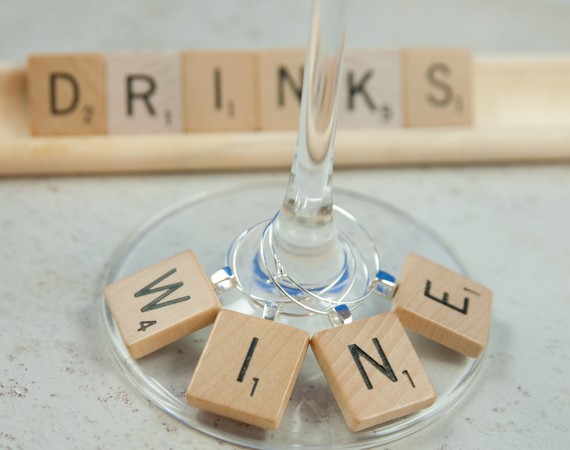 The Party Wall: Inspiration: Scrabble Party