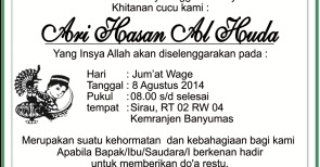 7400 Koleksi Contoh Undangan Pernikahan Punjungan Gratis Terbaik ...