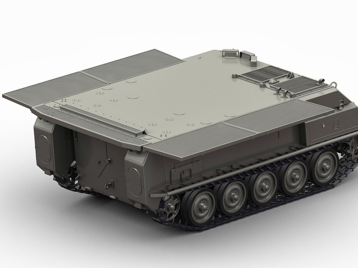 Modelos 3D: M-113 ADATS