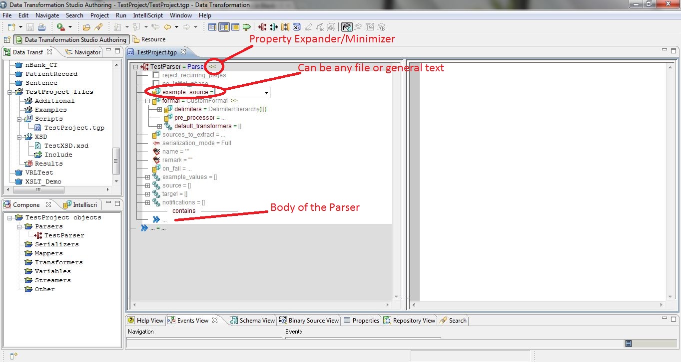 Etched in Black: Informatica B2B Data Transformation: Basic concepts (working with Parser)
