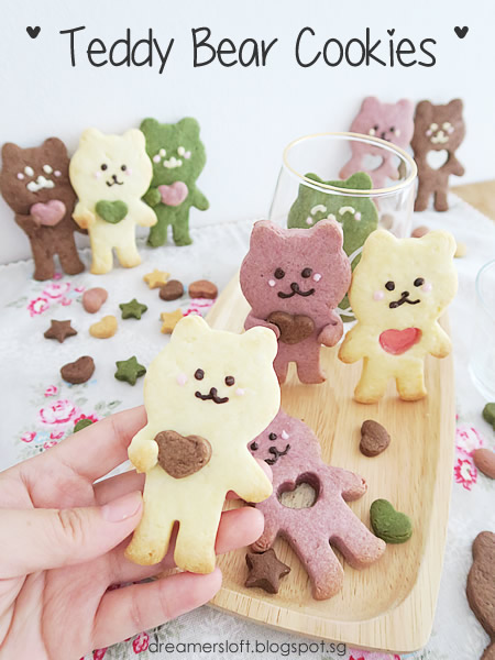 DreamersLoft: Teddy Bear Cookies