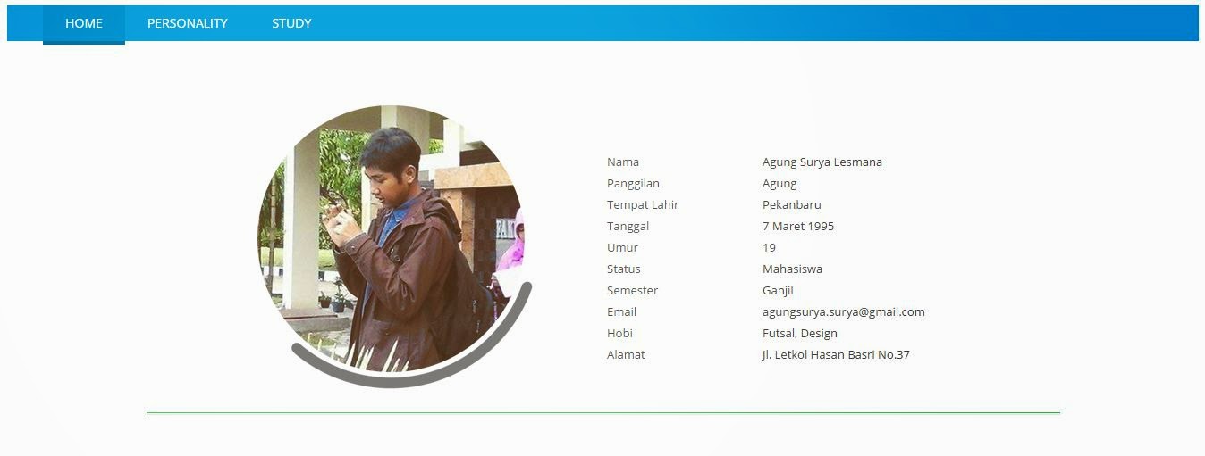 Create Basic Personal Data Website 1 ~ Take Knowledge