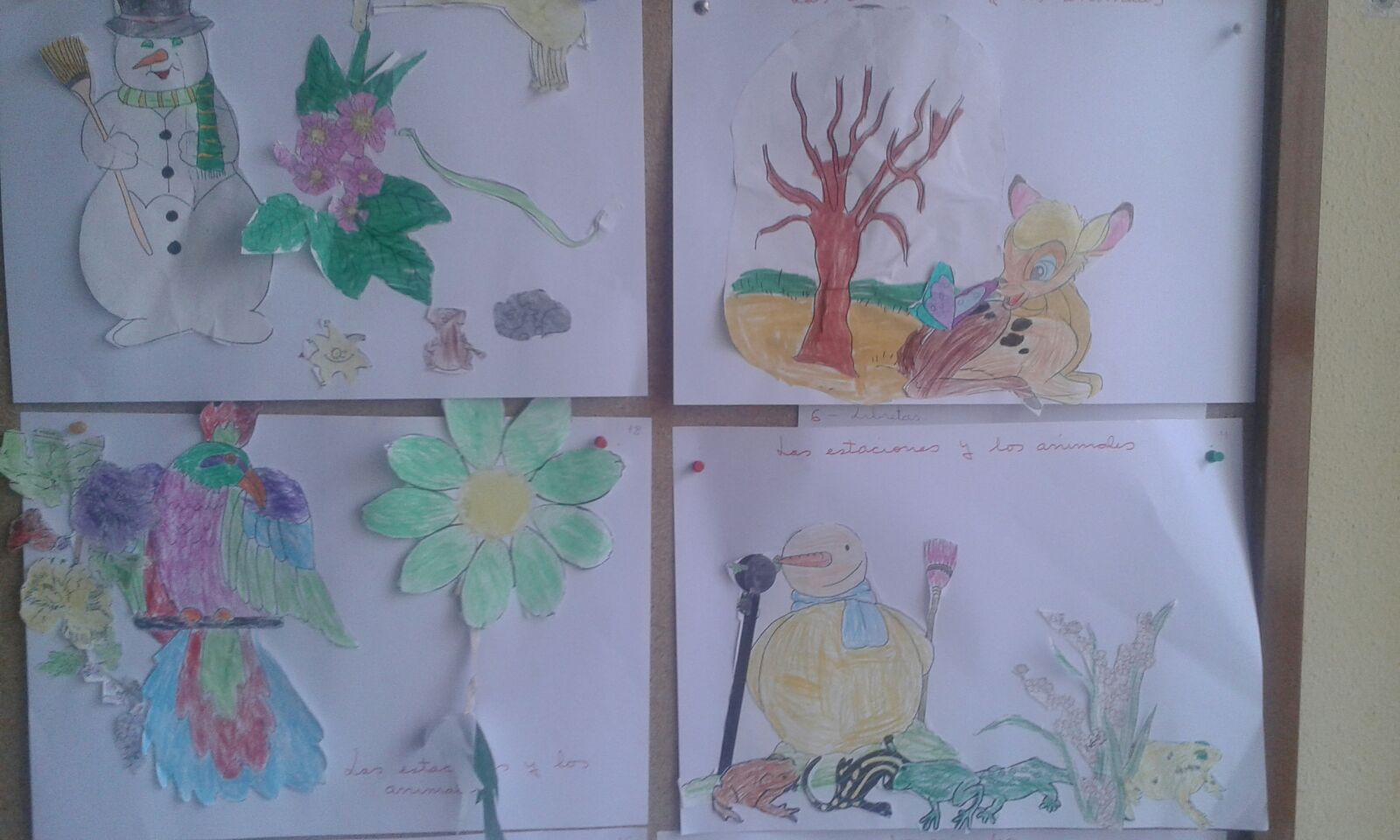 BLOG DE PRIMERO Y SEGUNDO: Las estaciones y los animales