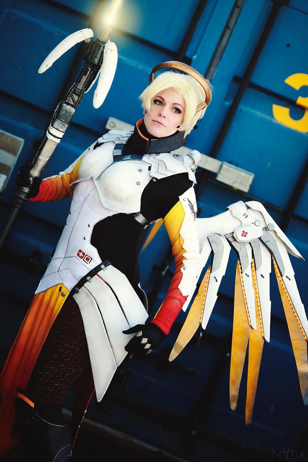 Chrix Design: Mercy Cosplay from Overwatch