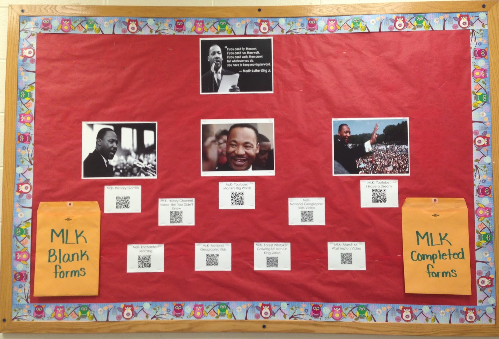 General Delk's Army: February and March bulletin boards