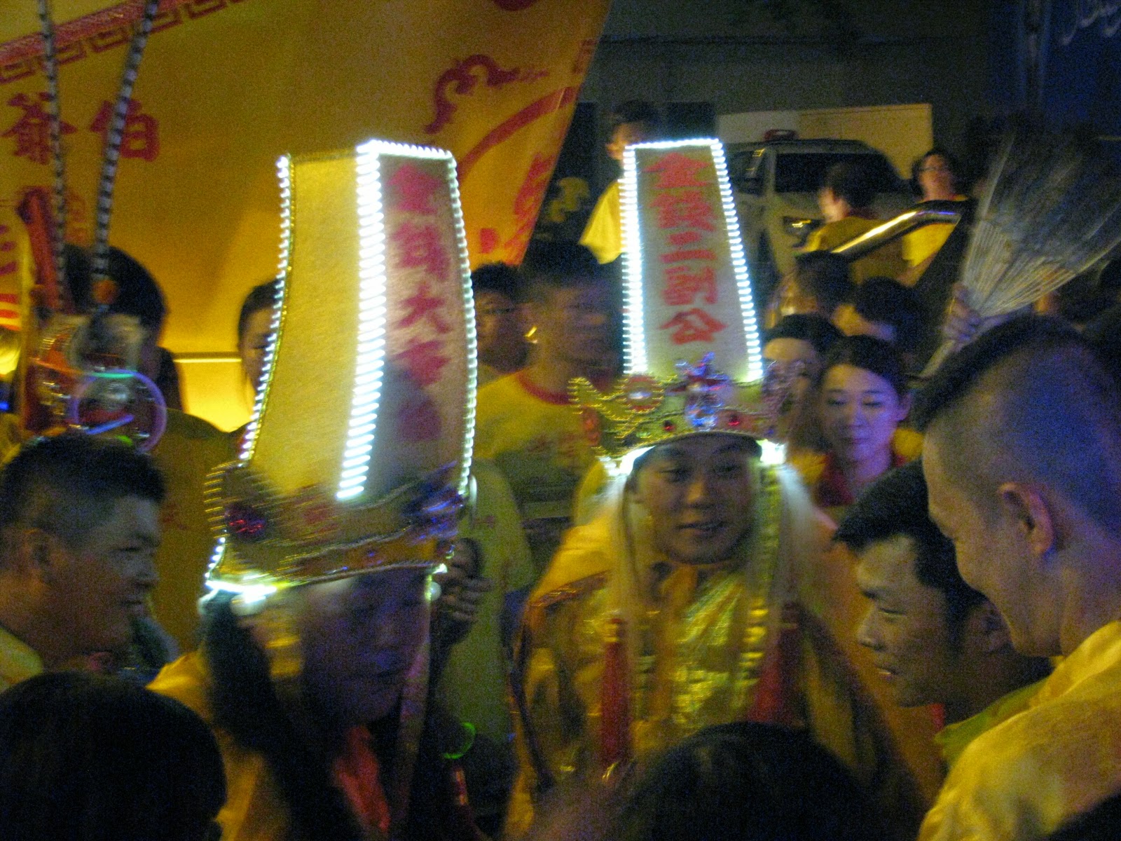 Nine Emperor Gods Festival: 9 Emperor Gods grand procession - Muar, Johor.